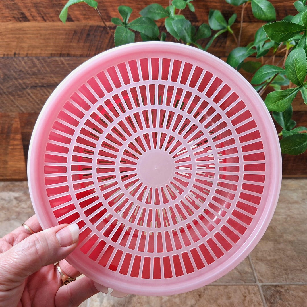 Vintage Tupperware Fruit Strainer/collander 1990s Tupperware Berry ...