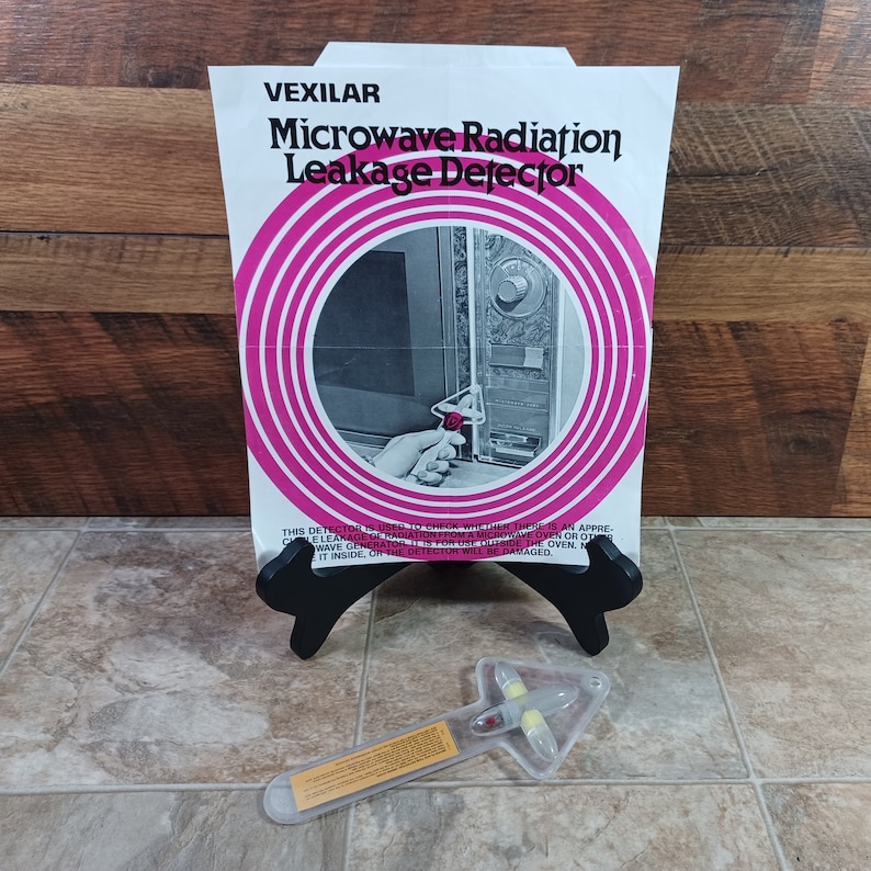 Vintage Microwave Radiation Leakage Detector 1970s Vintage Home ...