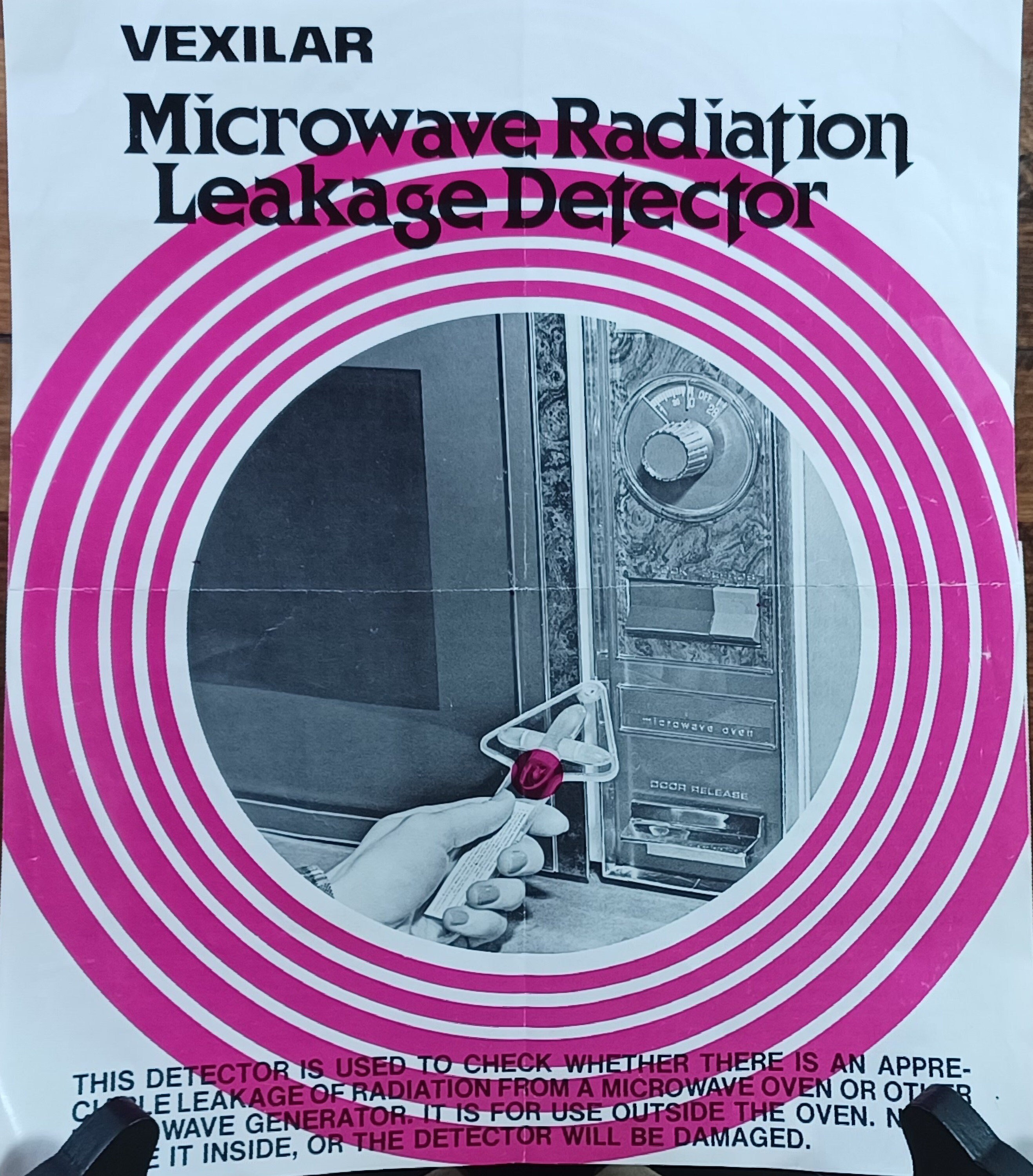 Vintage Microwave Radiation Leakage Detector 1970s Vintage Home ...