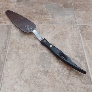 Vintage MCM Cake/pie Server | 1960s Serrated Sandwich Spreader ...