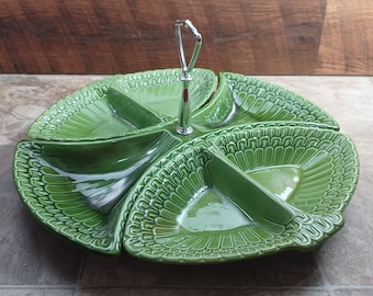 Ceramic Divided Tray - Etsy