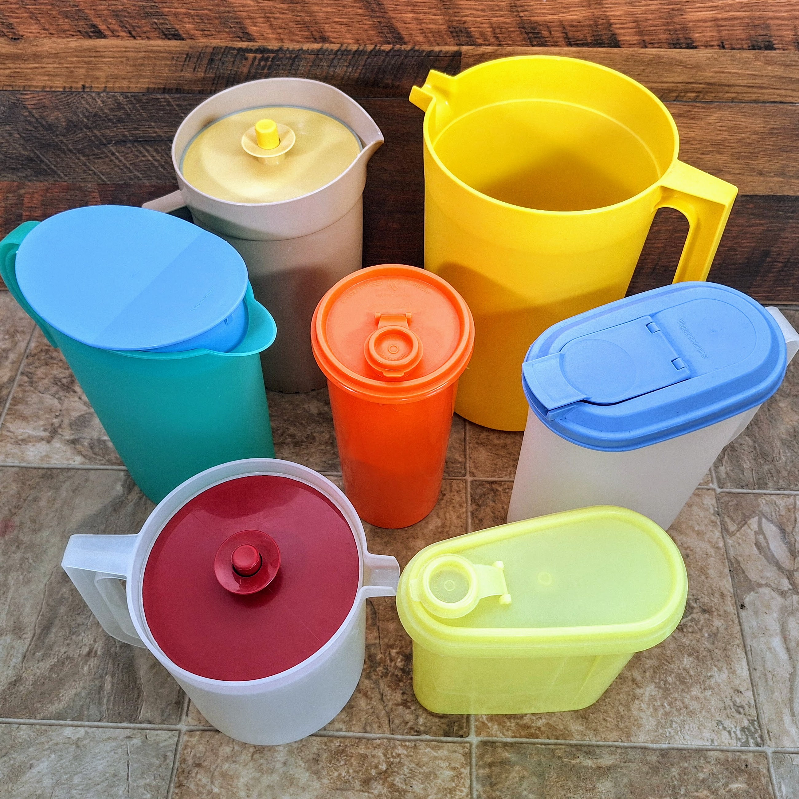 Vintage Tupperware Pitcher: Mid-century Beverage Containers - Etsy