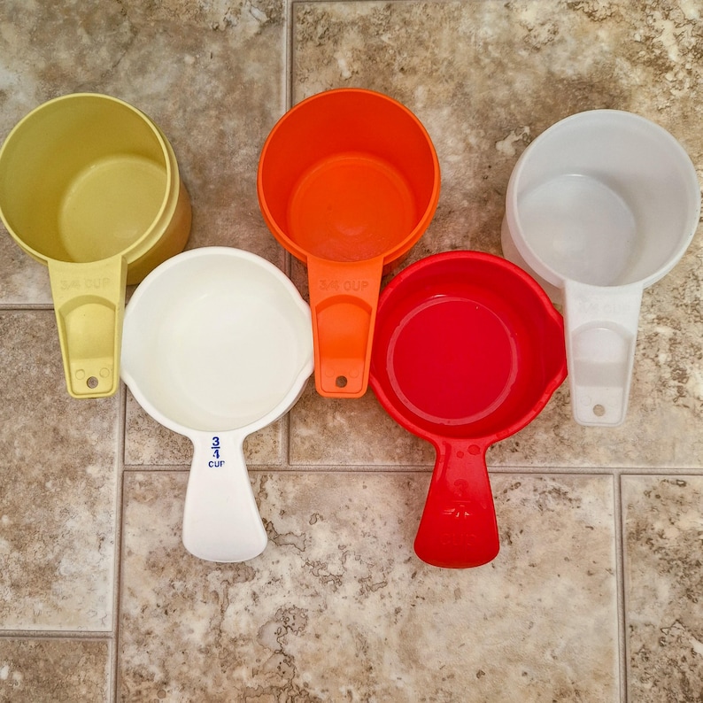 Vintage Tupperware Measuring Cup: 1970s-80s Replacement, Choose Your ...