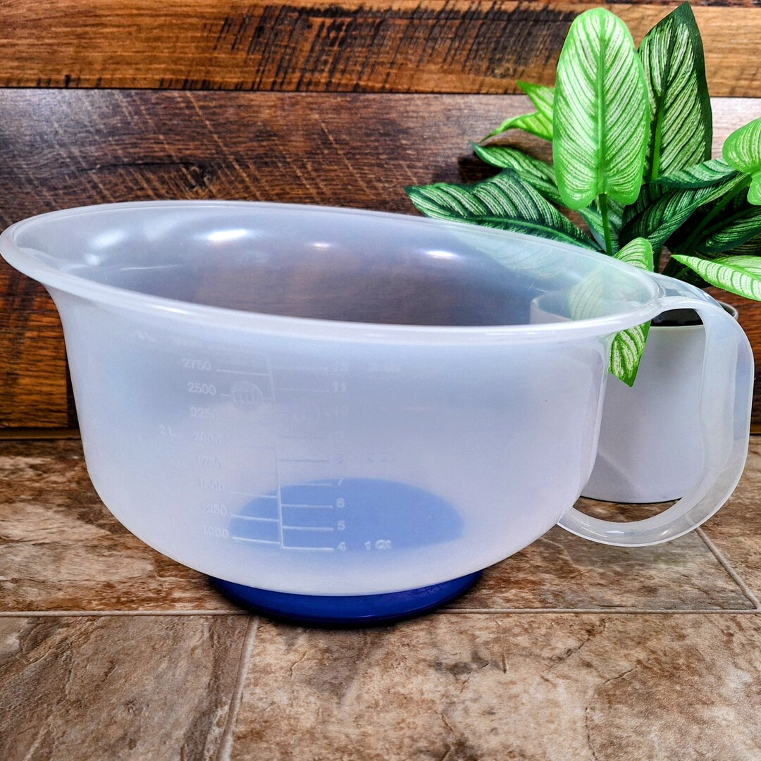 Vintage Tupperware Measure N Store Batter Bowl 3 Quart/3000 Ml/12 Ounce ...