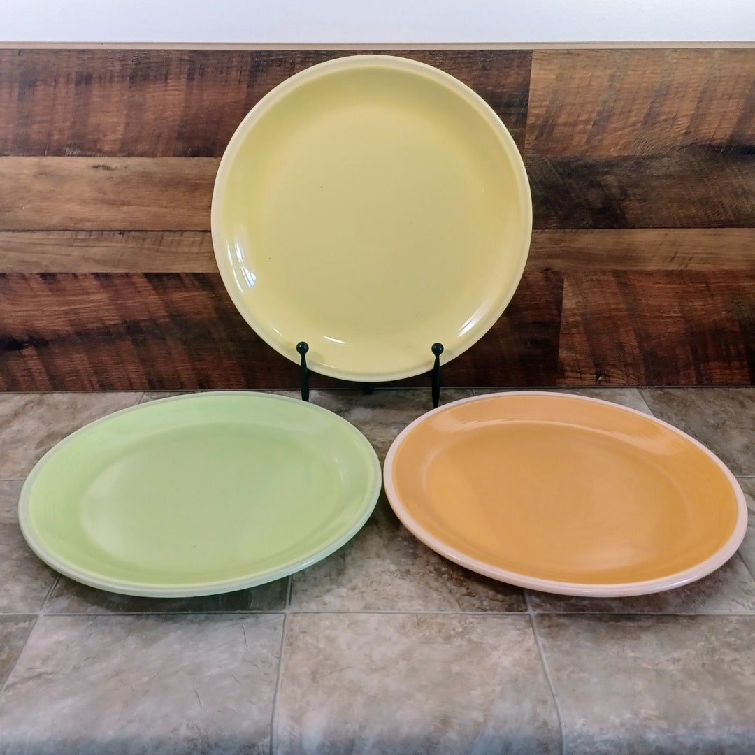 Set of 3 Mid Century Modern 12-inch Serving Platers | 1960s California ...