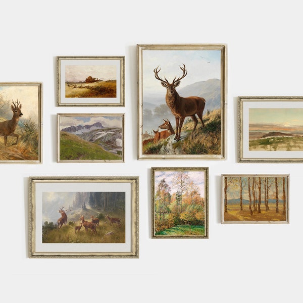 Masculine Wall Art Manly Art Masculine Wall Decor Gallery Wall Prints ...