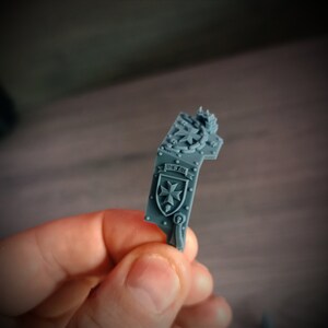 Black Crusader Battleship Armor Upgrade Kit, Bitz, Kitbashing - Etsy