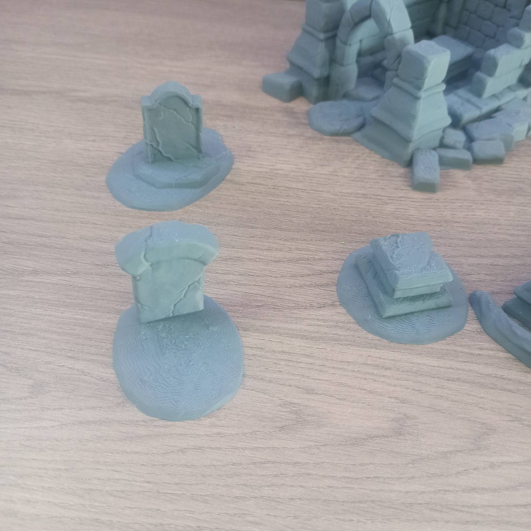 Wargaming Terrain Mausoleum and Cemetery Medieval Fantasy - Etsy Australia