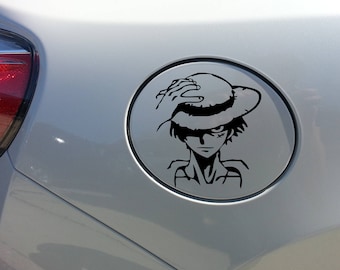 One Piece Luffy Decal - Etsy