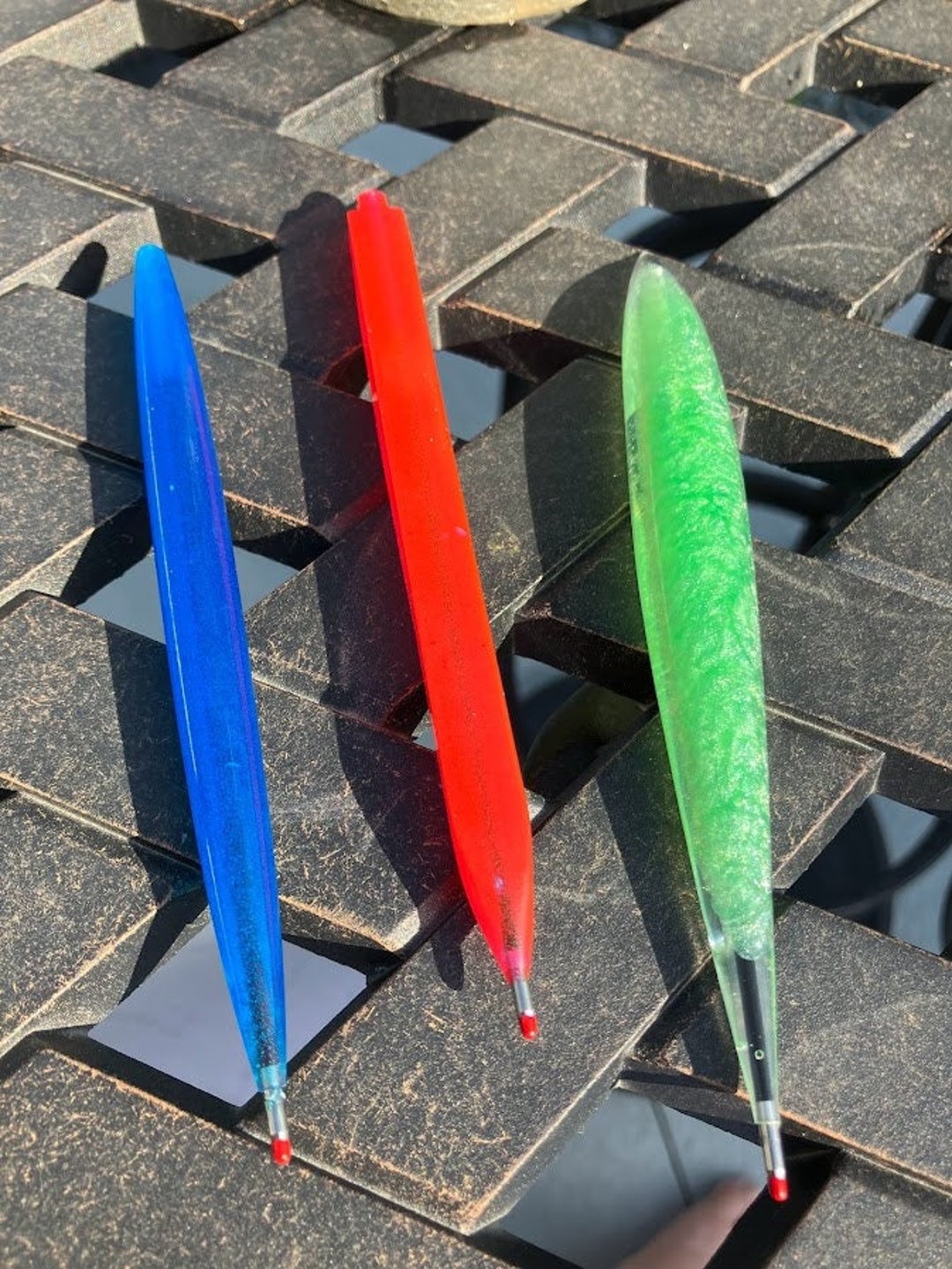 Custom Resin Writing Pens (pack of 6) - Etsy