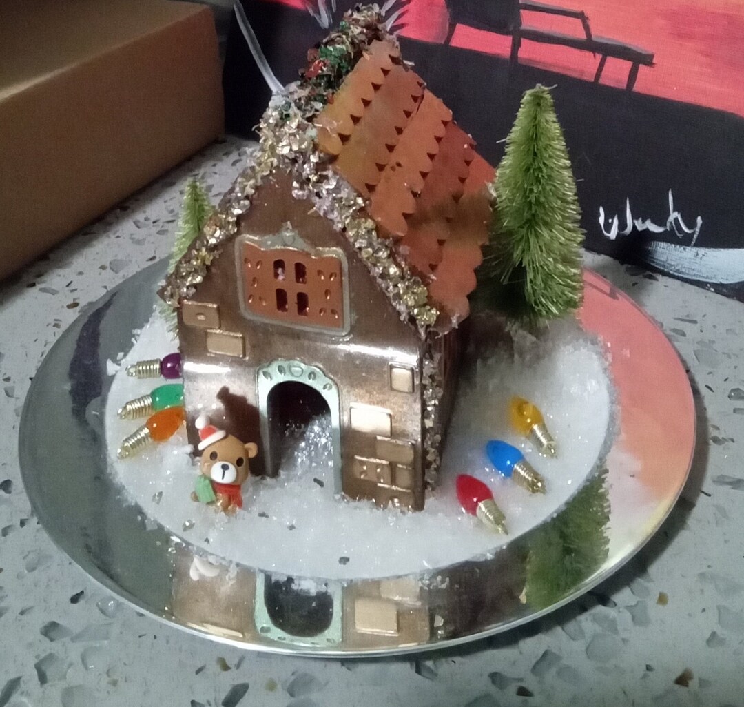 Resin Gingerbread Houses - Etsy