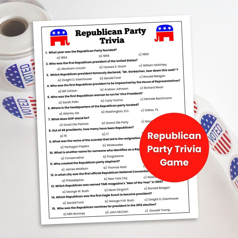 President Election - Etsy