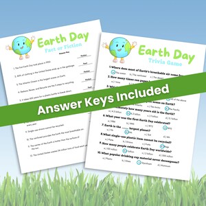 Earth Day Games Bundle, Earth Day Classroom Activities, Earth Day ...