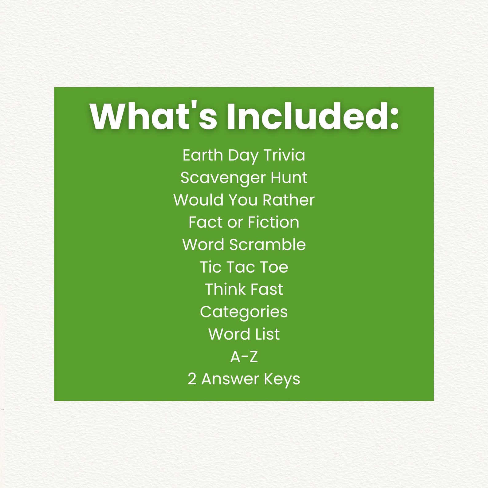 Earth Day Games Bundle, Earth Day Classroom Activities, Earth Day ...
