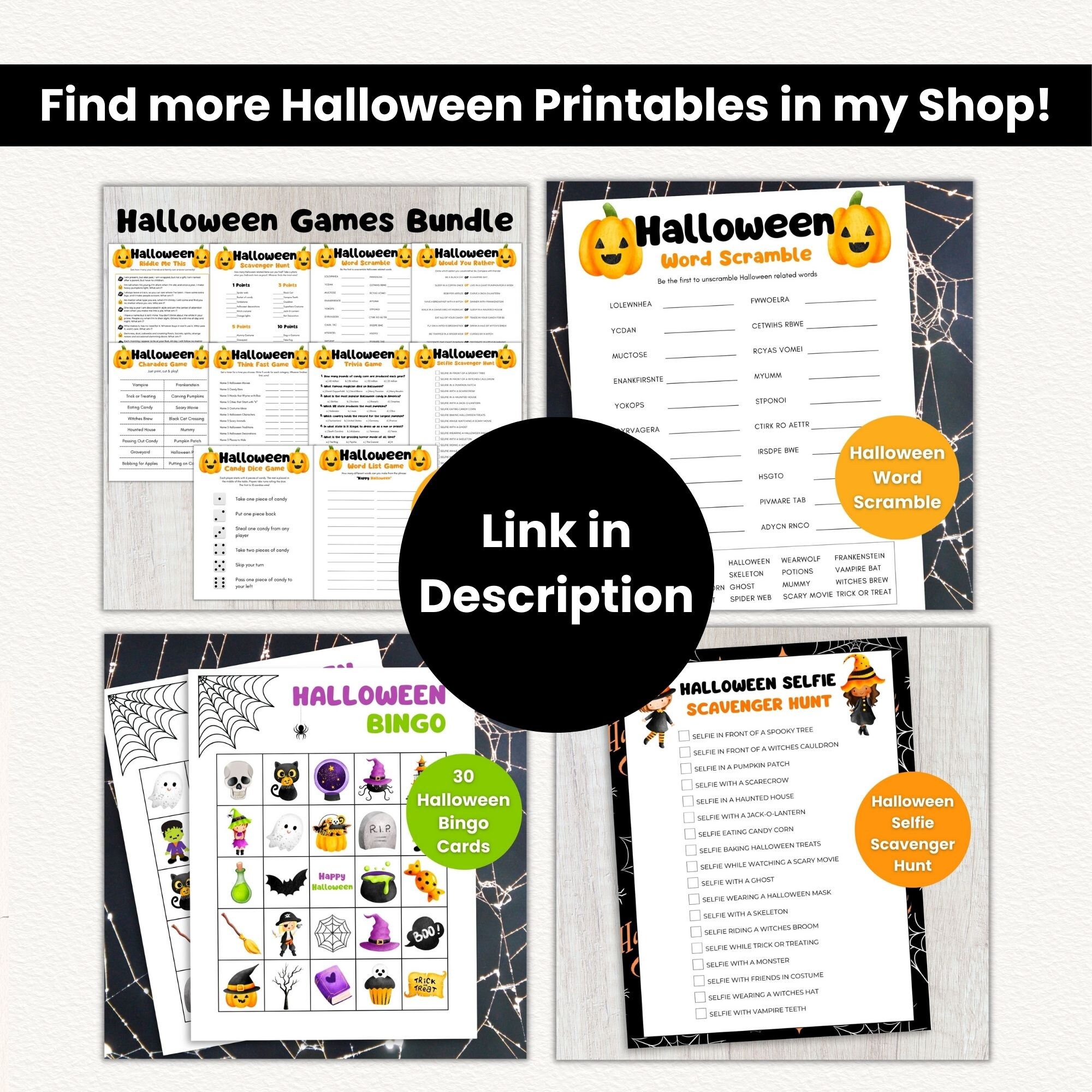 Printable Halloween Countdown Calendar for Kids, Kids Halloween Advent ...