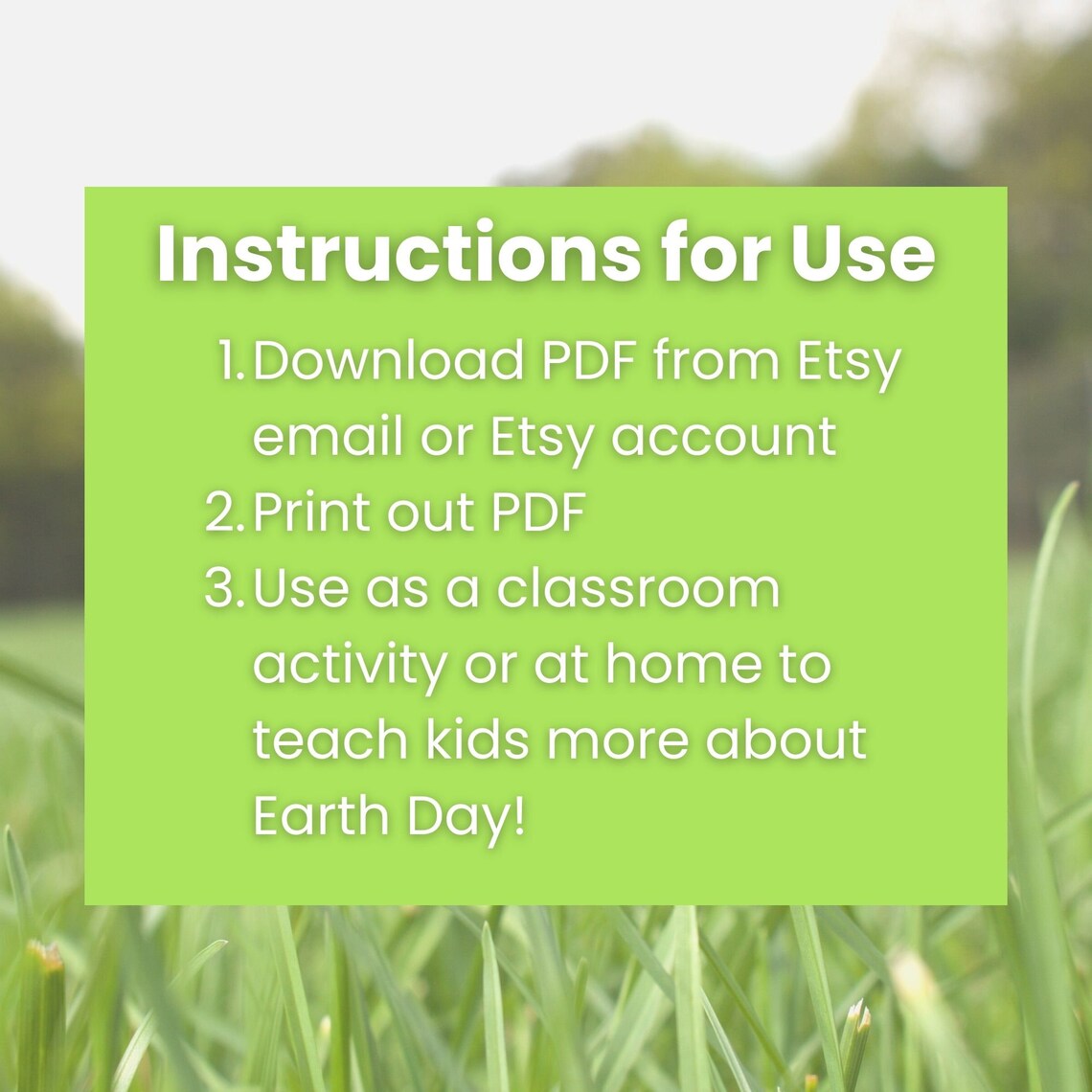 Earth Day Trivia Game for Kids, Earth Day Classroom Activity, Earth Day ...