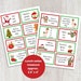 Christmas Lunch Box Notes for Kids, Editable Lunchbox Notes, Christmas ...