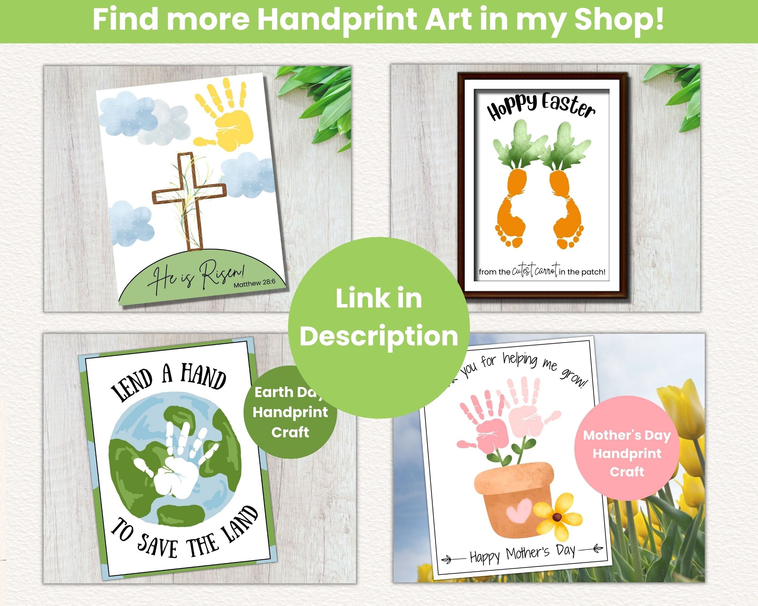 Family Tree Handprint Craft for Kids Handprint Keepsake Gift - Etsy Ireland