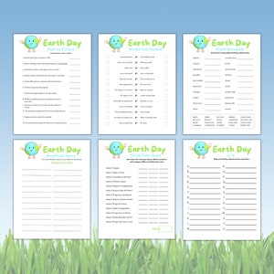 Earth Day Games Bundle, Earth Day Classroom Activities, Earth Day ...
