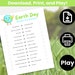 Earth Day Would You Rather Game, Earth Day Printable Game for Kids and ...