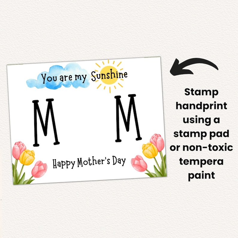 Mothers Day Handprint Craft for Kids, Mothers Day Handprint Art ...