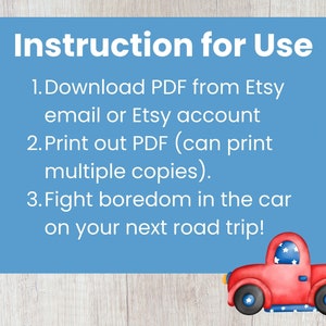 License Plate Game Printable for Road Trips Road Trip - Etsy