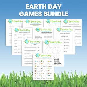 Earth Day Games Bundle, Earth Day Classroom Activities, Earth Day ...