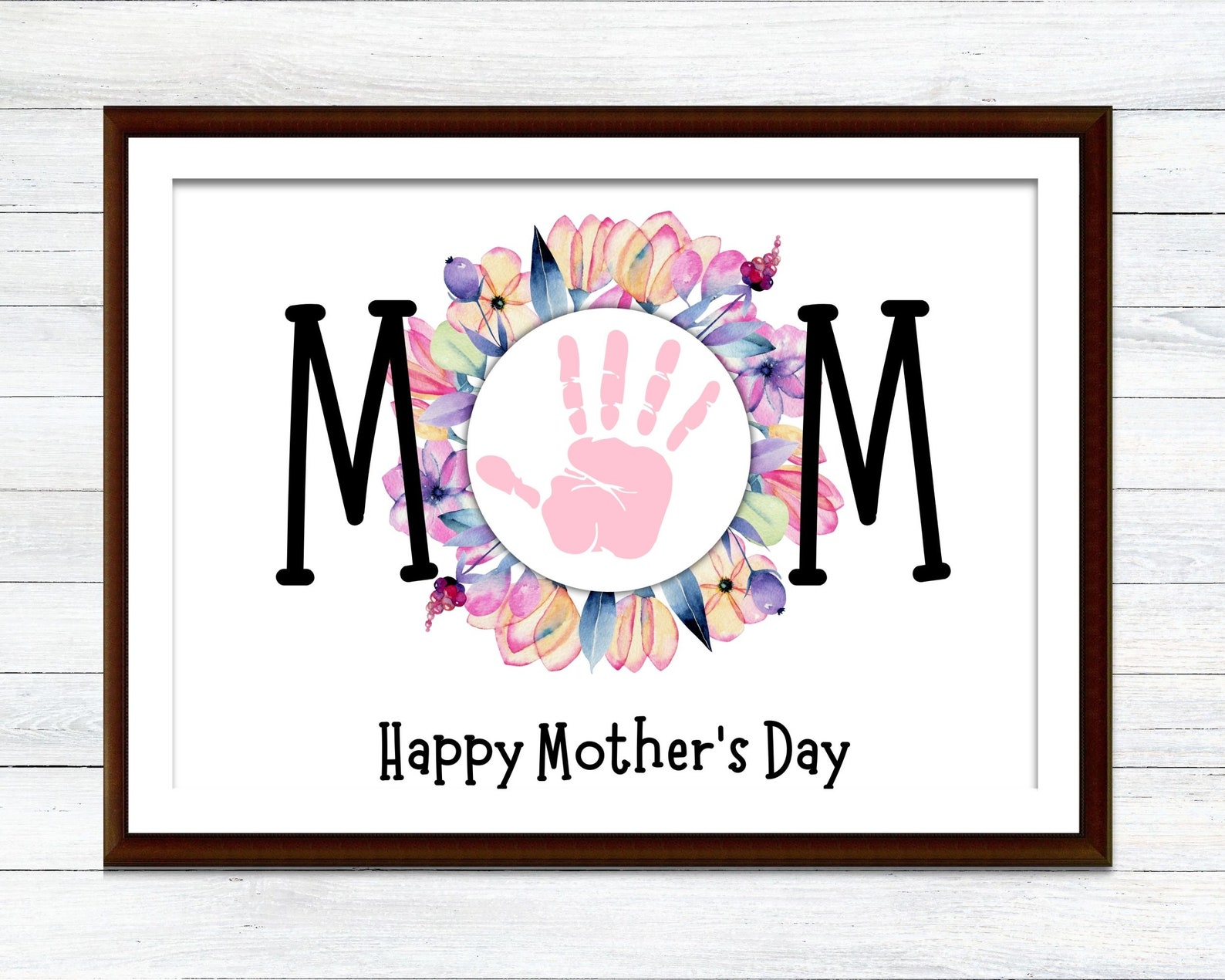 Mothers Day Handprint Craft Mothers Day Handprint Art - Etsy
