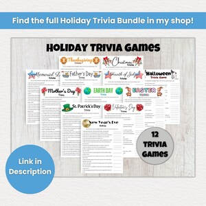 Memorial Day Trivia, Patriotic Games, Memorial Day Games, Memorial Day ...