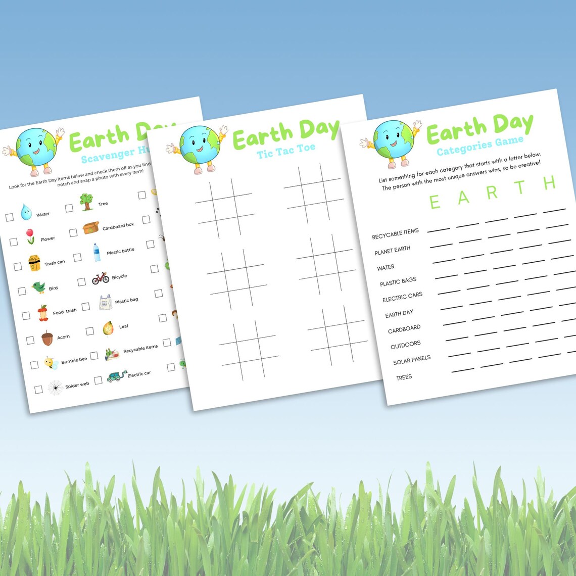 Earth Day Games Bundle, Earth Day Classroom Activities, Earth Day ...