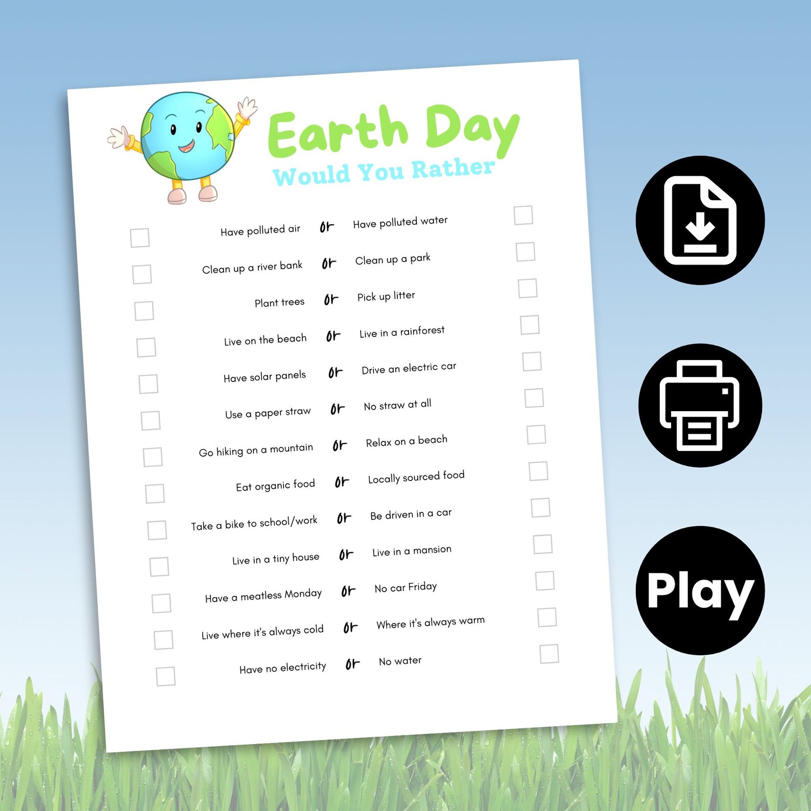 Earth Day Games Bundle, Earth Day Classroom Activities, Earth Day ...