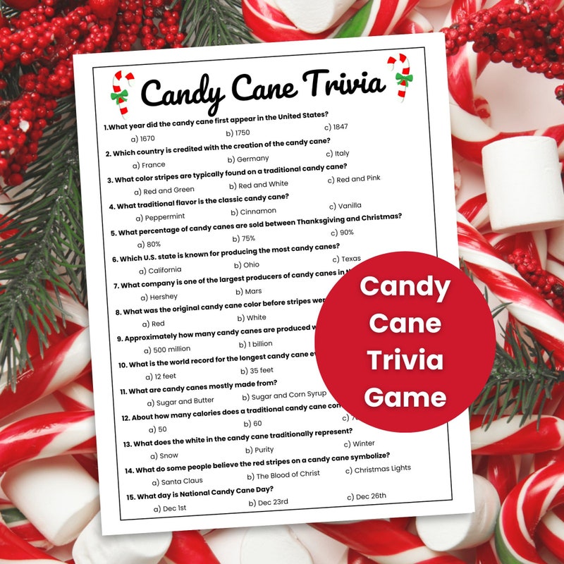 Candy Paper Games - Etsy