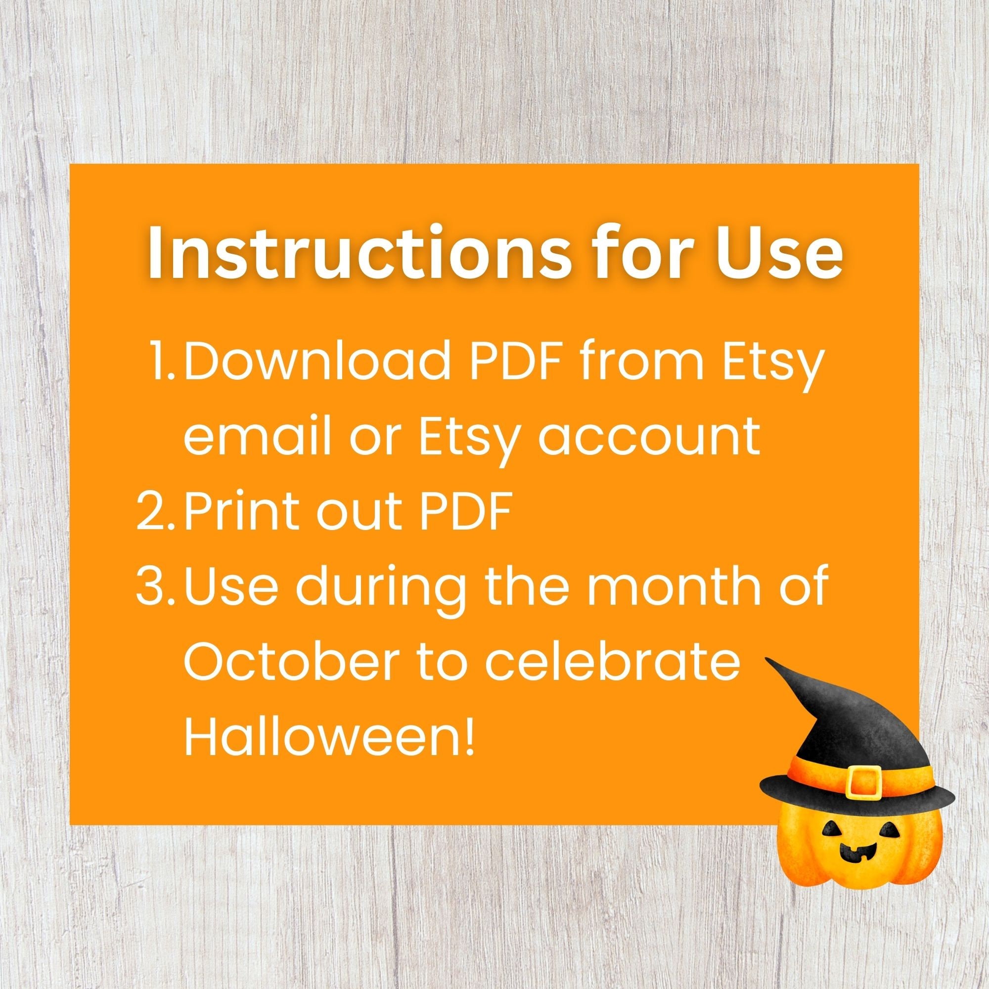 Printable Halloween Countdown Calendar for Kids, Kids Halloween Advent ...