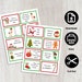 Christmas Lunch Box Notes for Kids, Editable Lunchbox Notes, Christmas ...