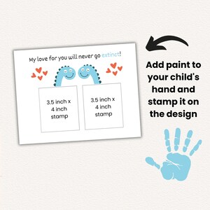 Dinosaur Handprint Craft, Dinosaur Valentines Handprint Art, Dinosaur ...