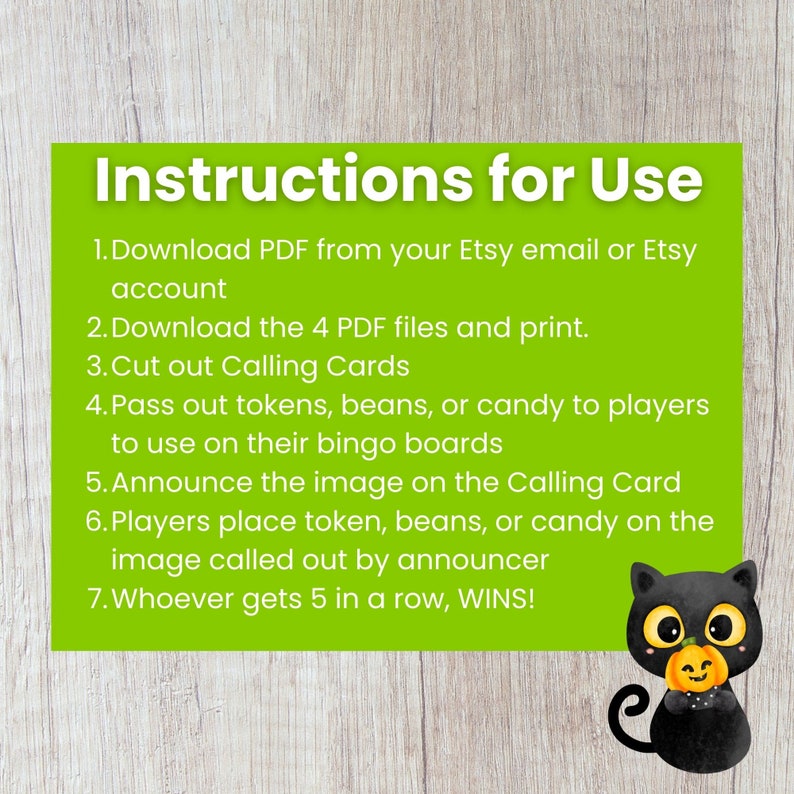 30 Halloween Bingo Cards, Halloween Party Games, Halloween Classroom ...