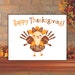 Happy Thanksgiving Handprint Craft, Toddler Thanksgiving Activity ...