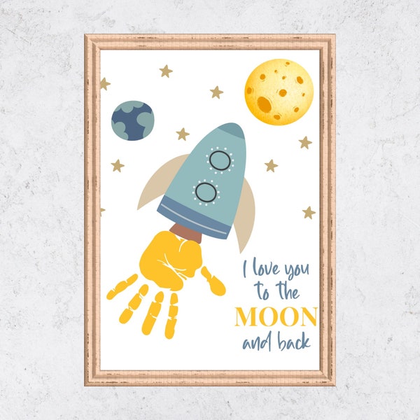 Child Handprint - Etsy