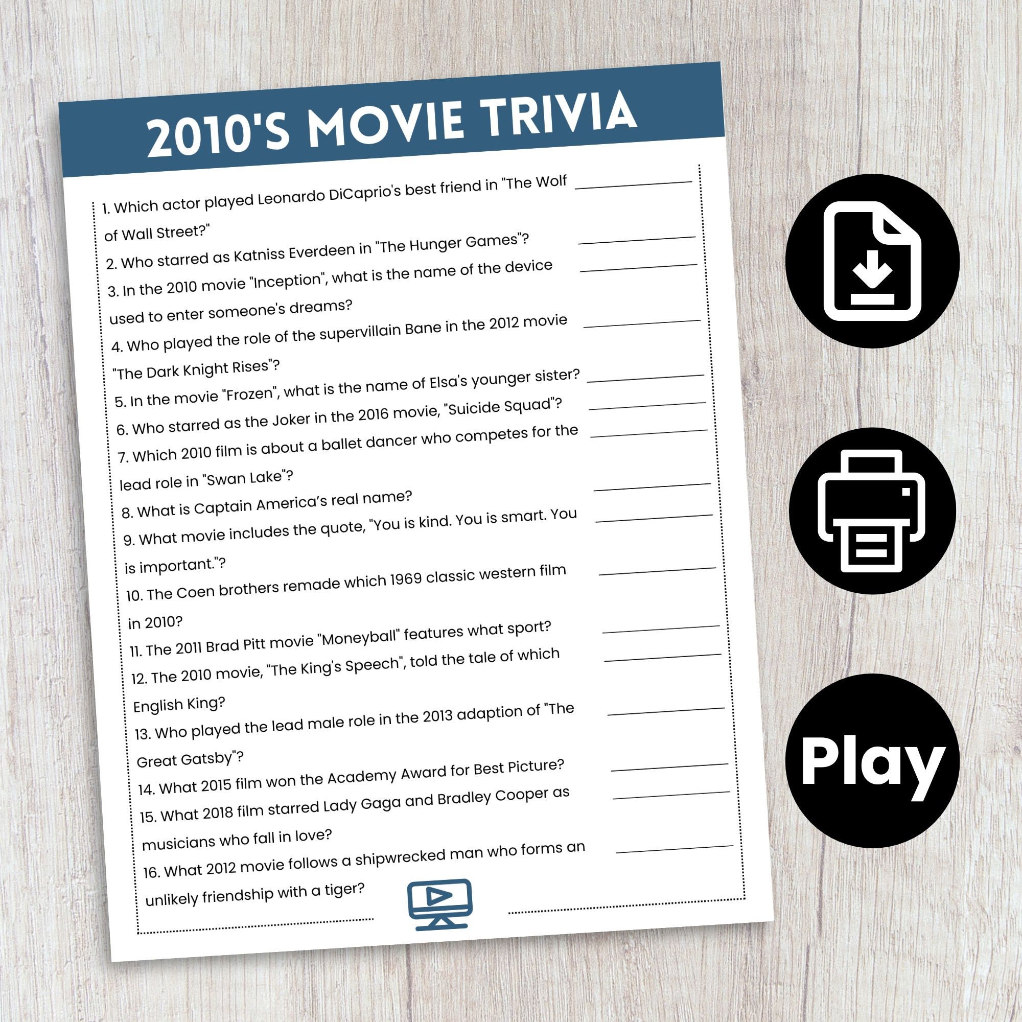 Decades Trivia Mega Bundle, Decades Trivia, Music Trivia, Movie Trivia ...