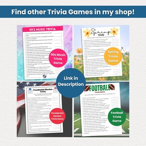 Slogans Trivia Game Bundle Multiple Choice, TV Commercial Trivia ...