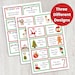 Christmas Lunch Box Notes for Kids, Editable Lunchbox Notes, Christmas ...