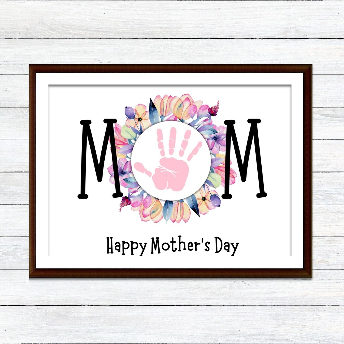Mothers Day Handprint Craft Mothers Day Handprint Art - Etsy