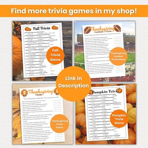 Pie Trivia Game, Pie Day Trivia, Pi Day Games, Thanksgiving Game ...