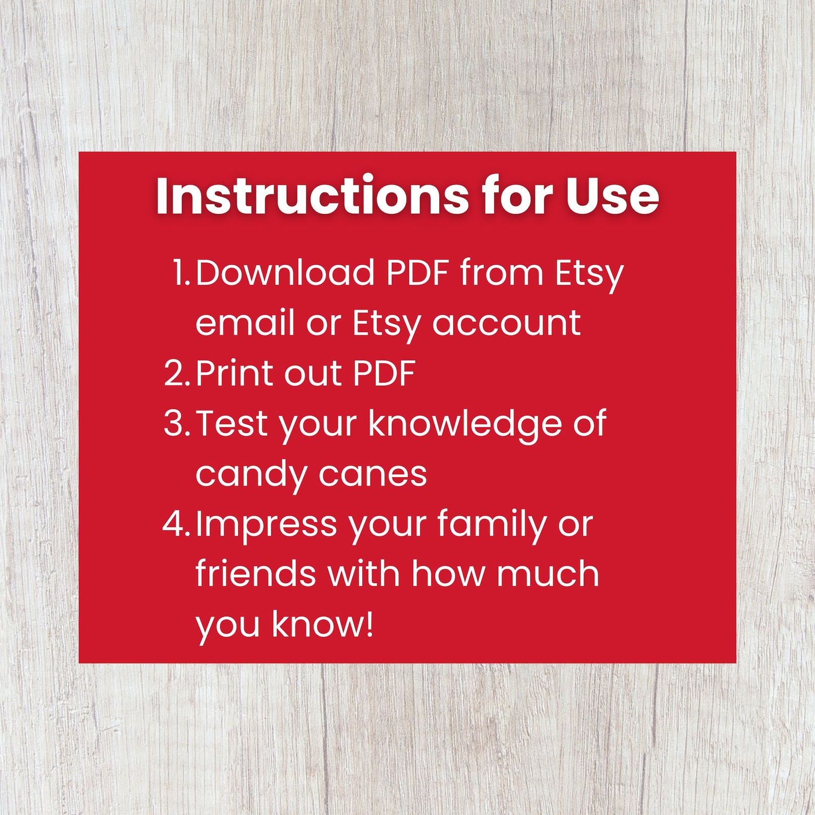 Candy Cane Trivia, Candy Cane Games, Christmas Trivia Game, Office ...