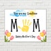 Mothers Day Handprint Craft for Kids, Mothers Day Handprint Art ...