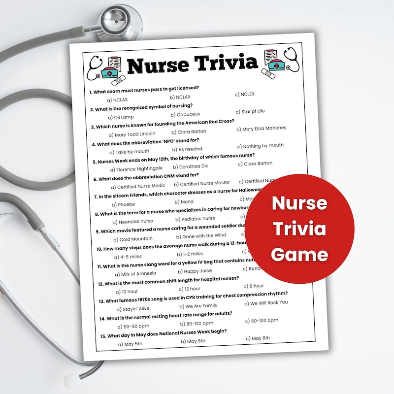 Nurse Games - Etsy