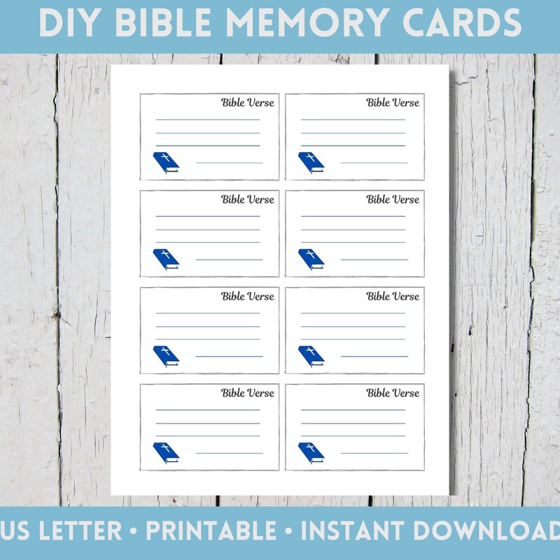 Scripture Memory - Etsy