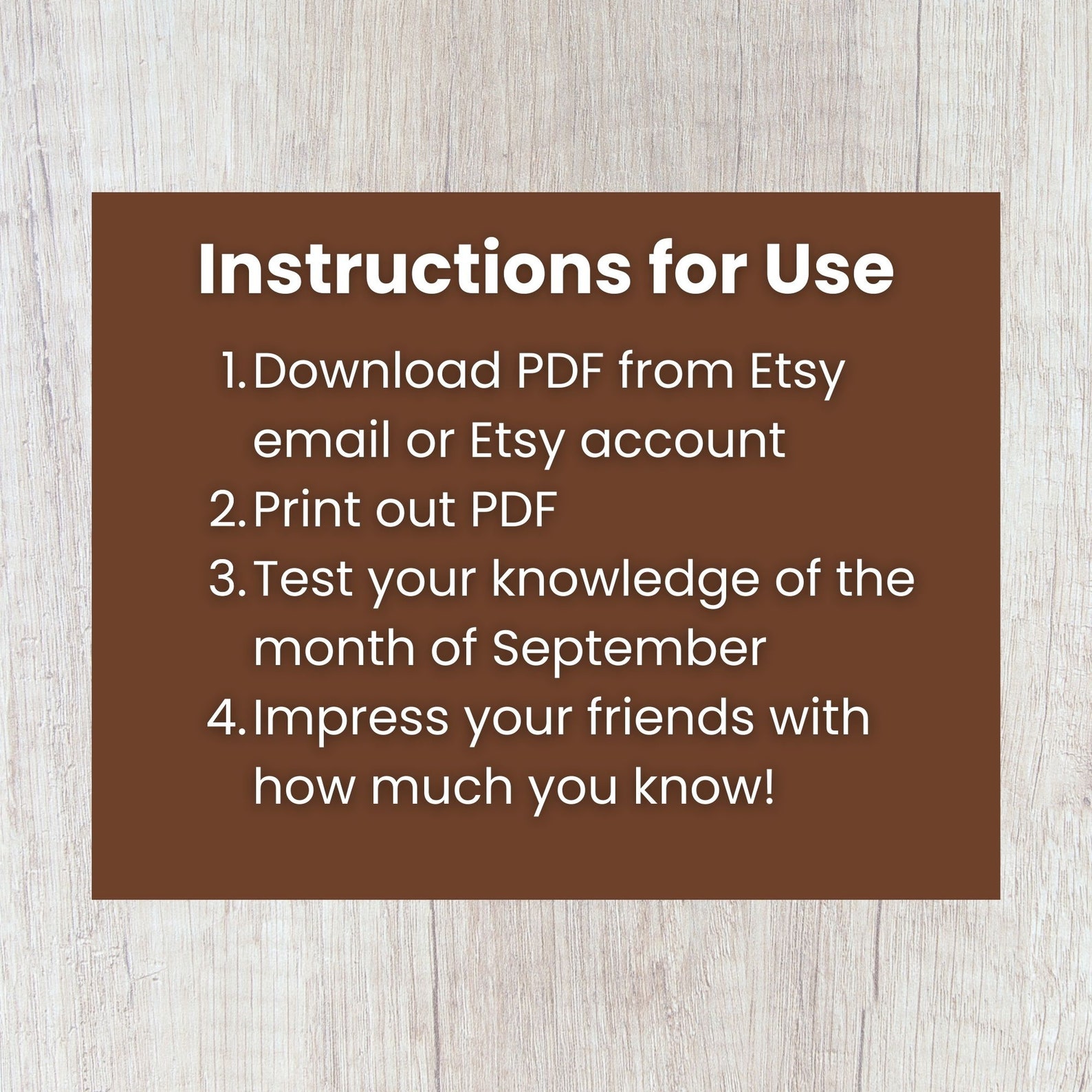 September Trivia Game, Fall Trivia, Trivia Night, Trivia Game for Kids ...