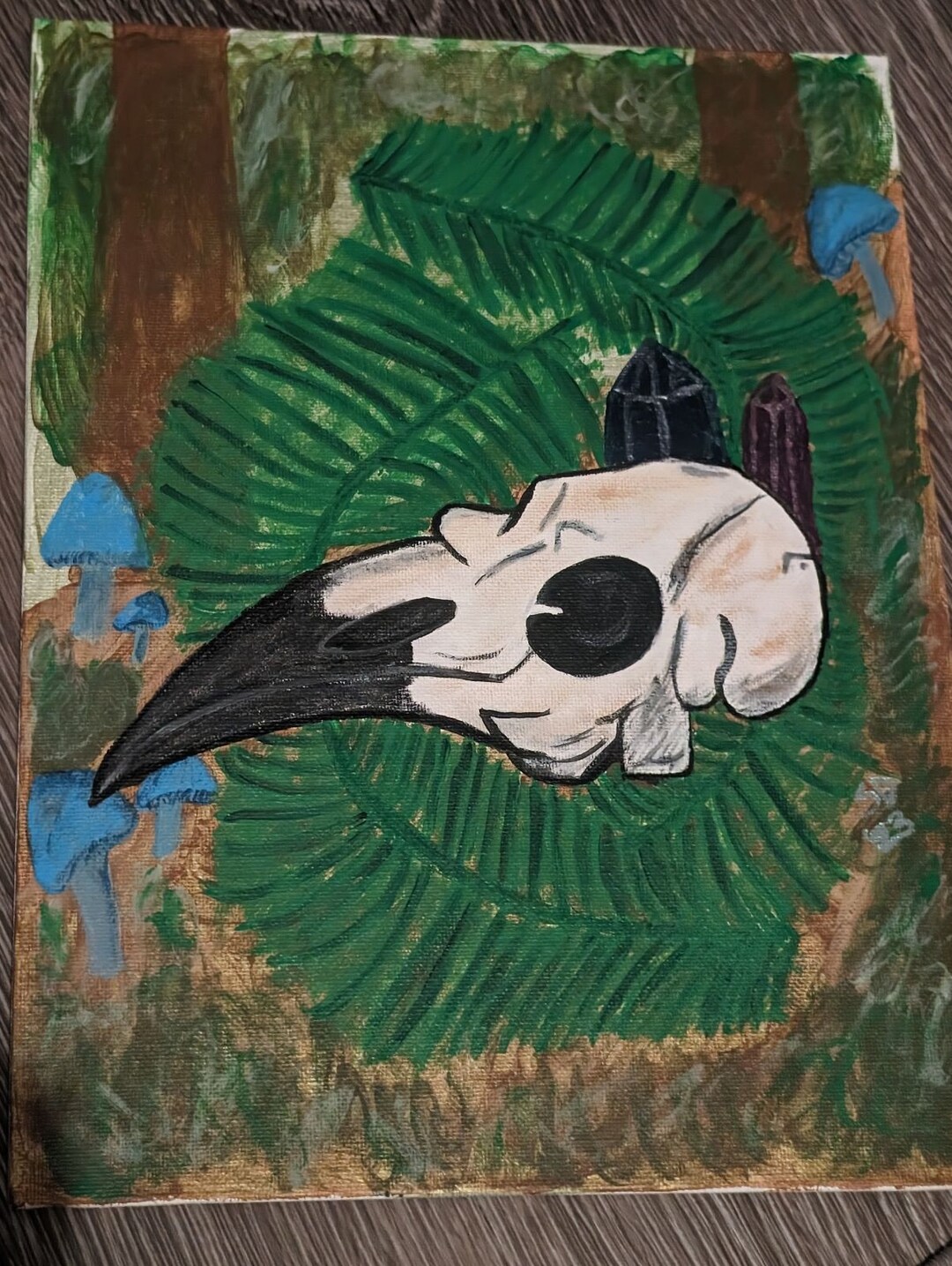 Ritual in the Ferns Painting - Etsy