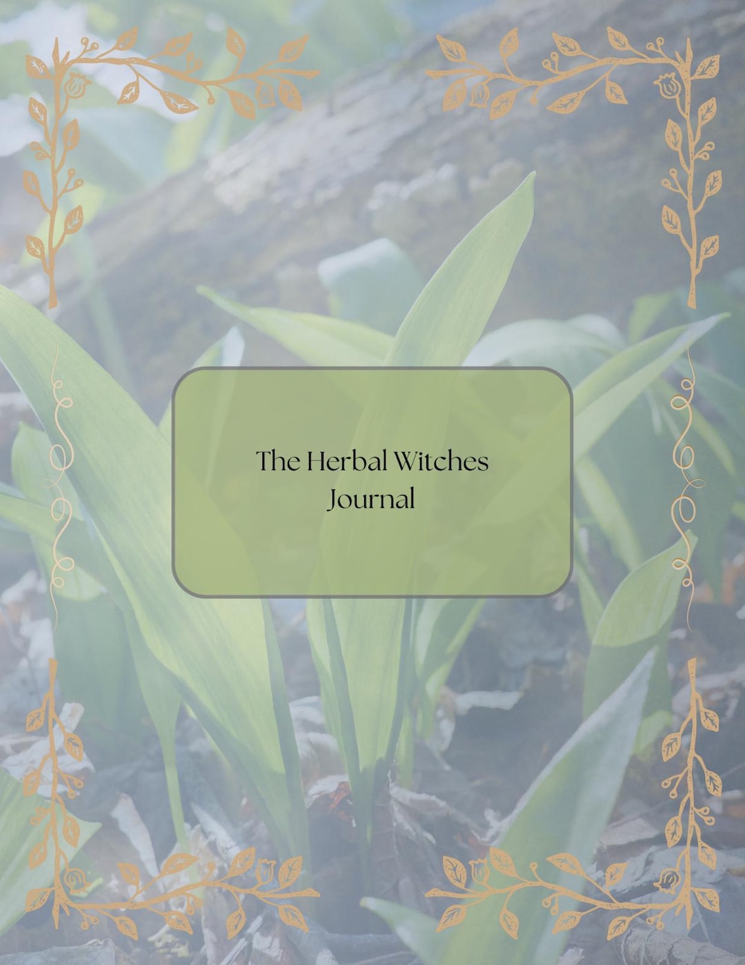 The Herbal Witches Journal Digital Planner - Etsy